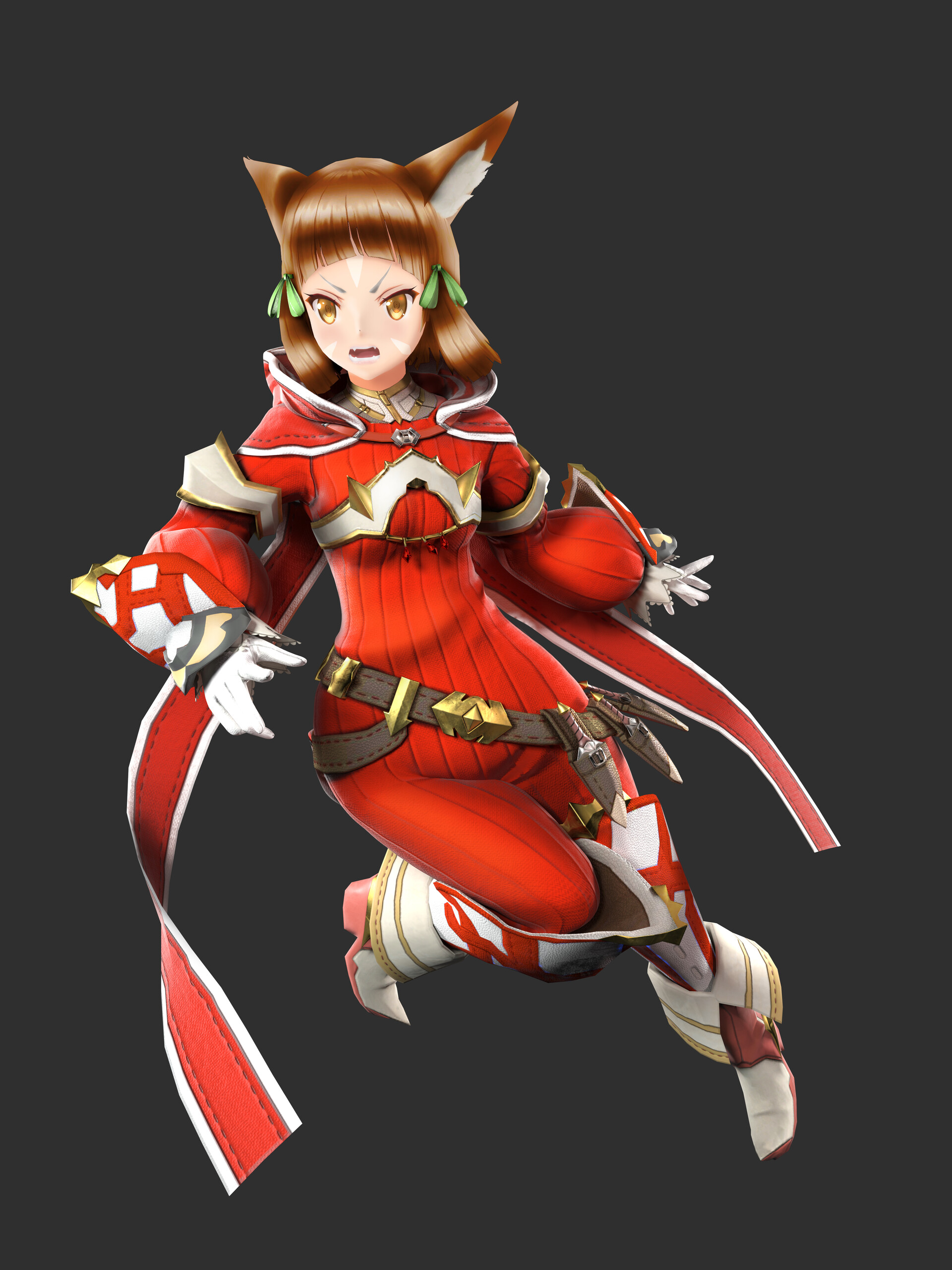 Mike Nickerson's Portfolio - XC2 - Nia (Smash Ultimate Render)