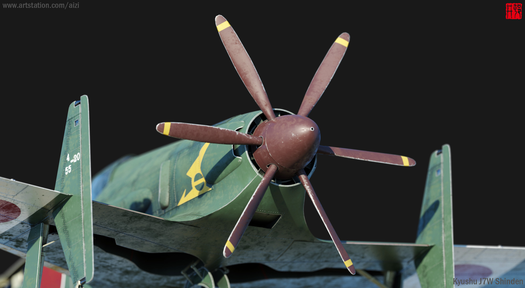 Iakov Aizenberg - Kyushu J7W Shinden 震電