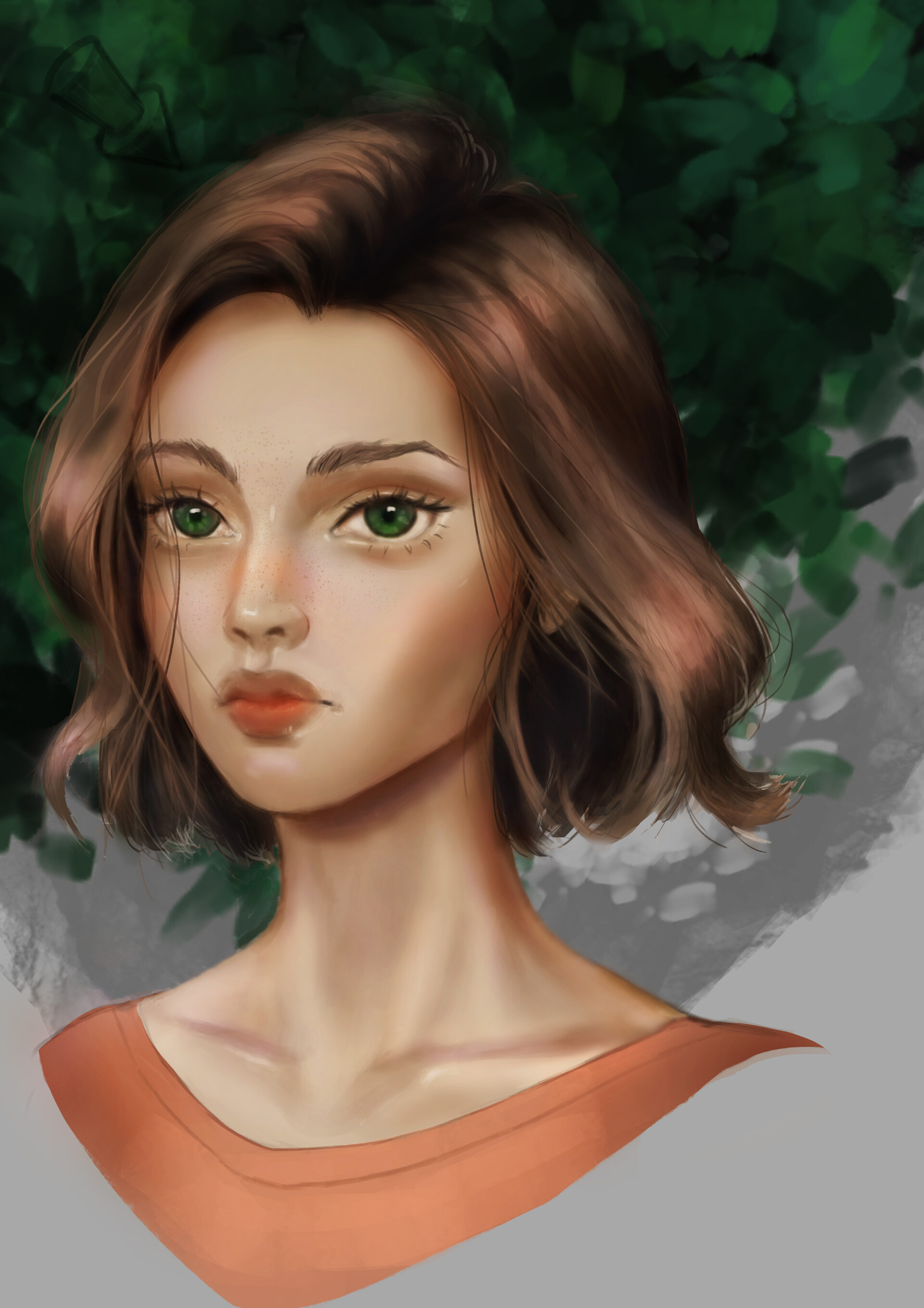 ArtStation - Introspection - The Girl