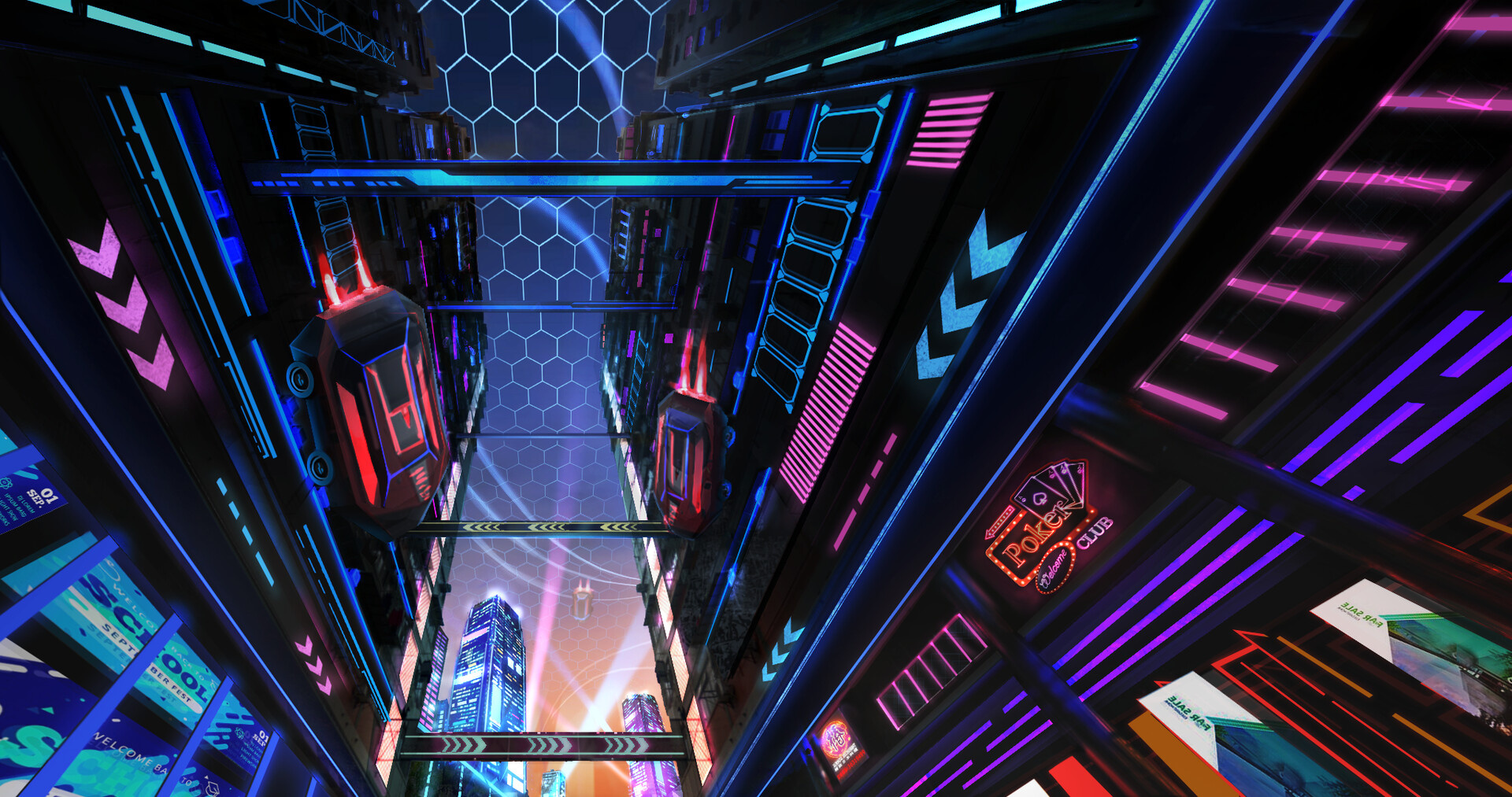 ArtStation - syberpunk city