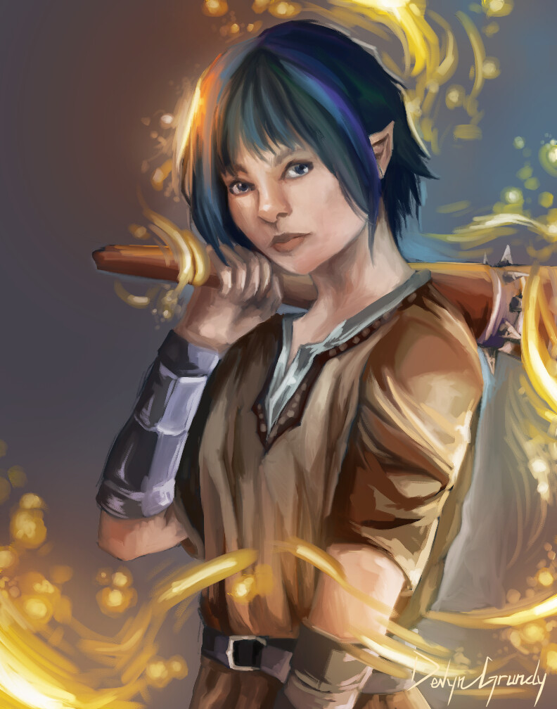 ArtStation - D&D character commission