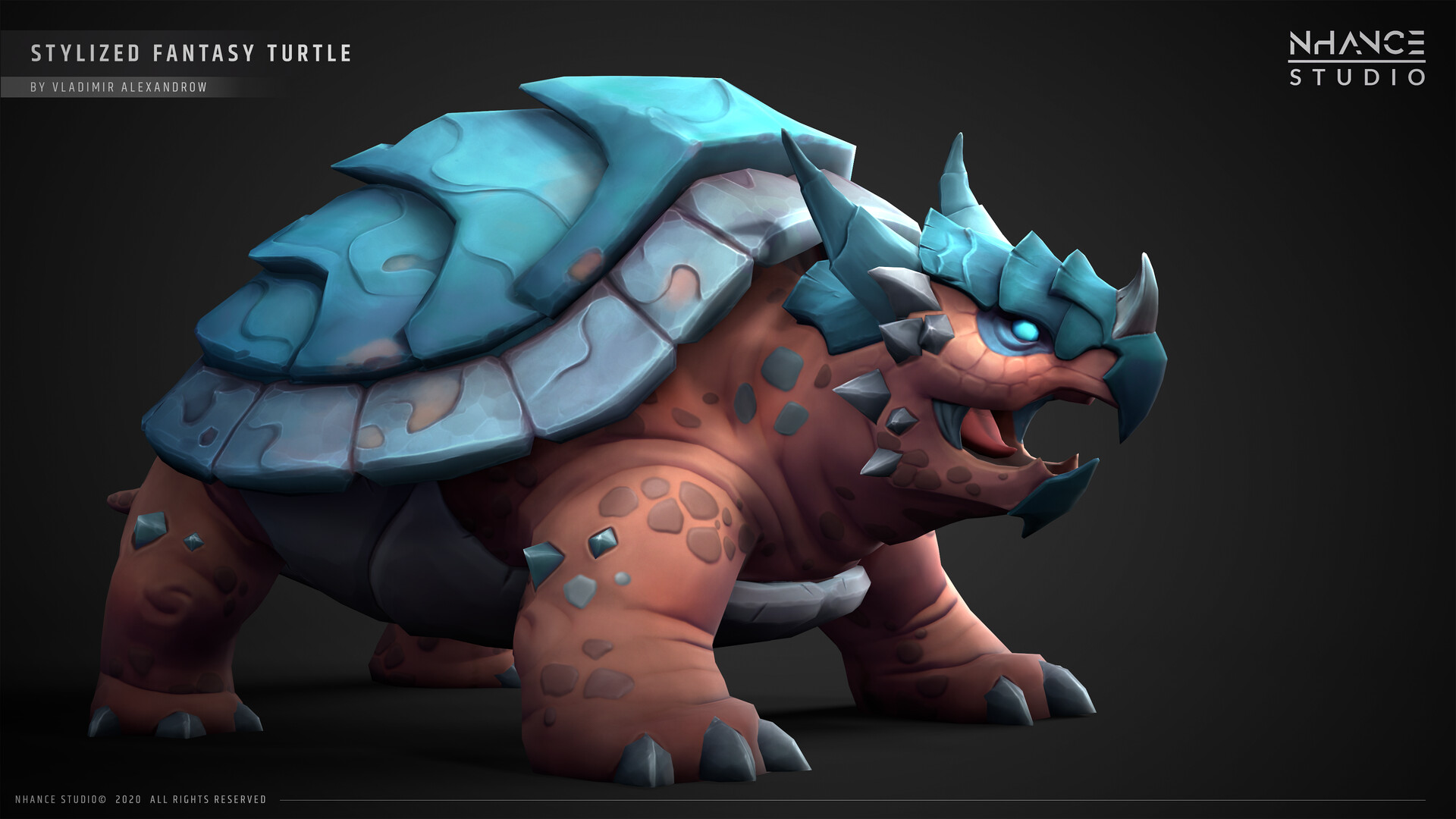 ArtStation - Stylized Fantasy Turtle