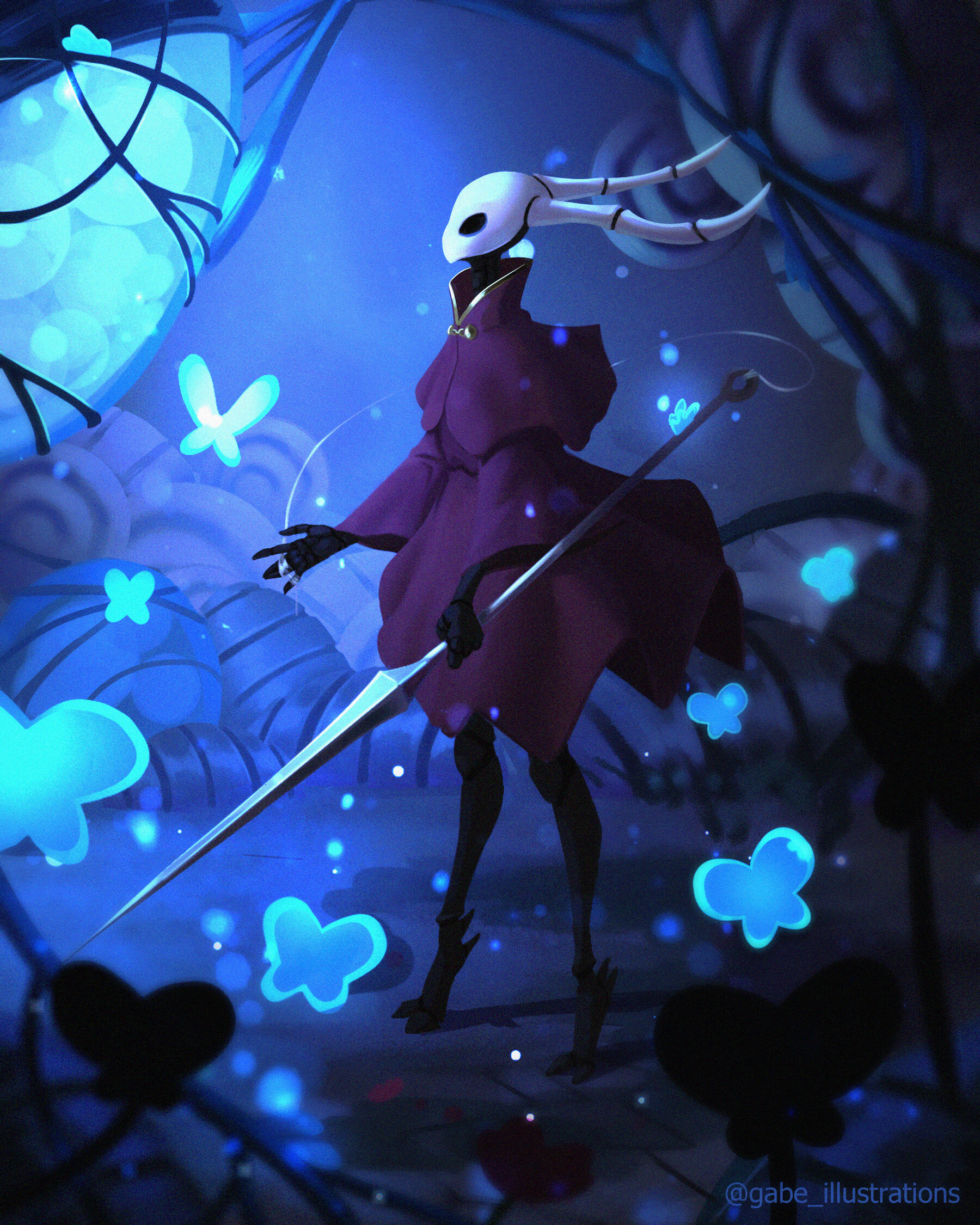 ArtStation - Hollow Knight - Hornet fanart