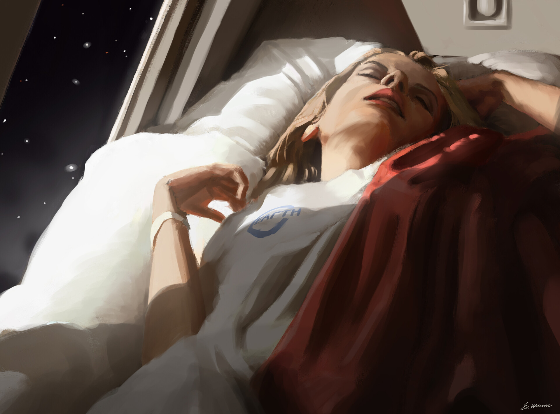 ArtStation - Space sleep