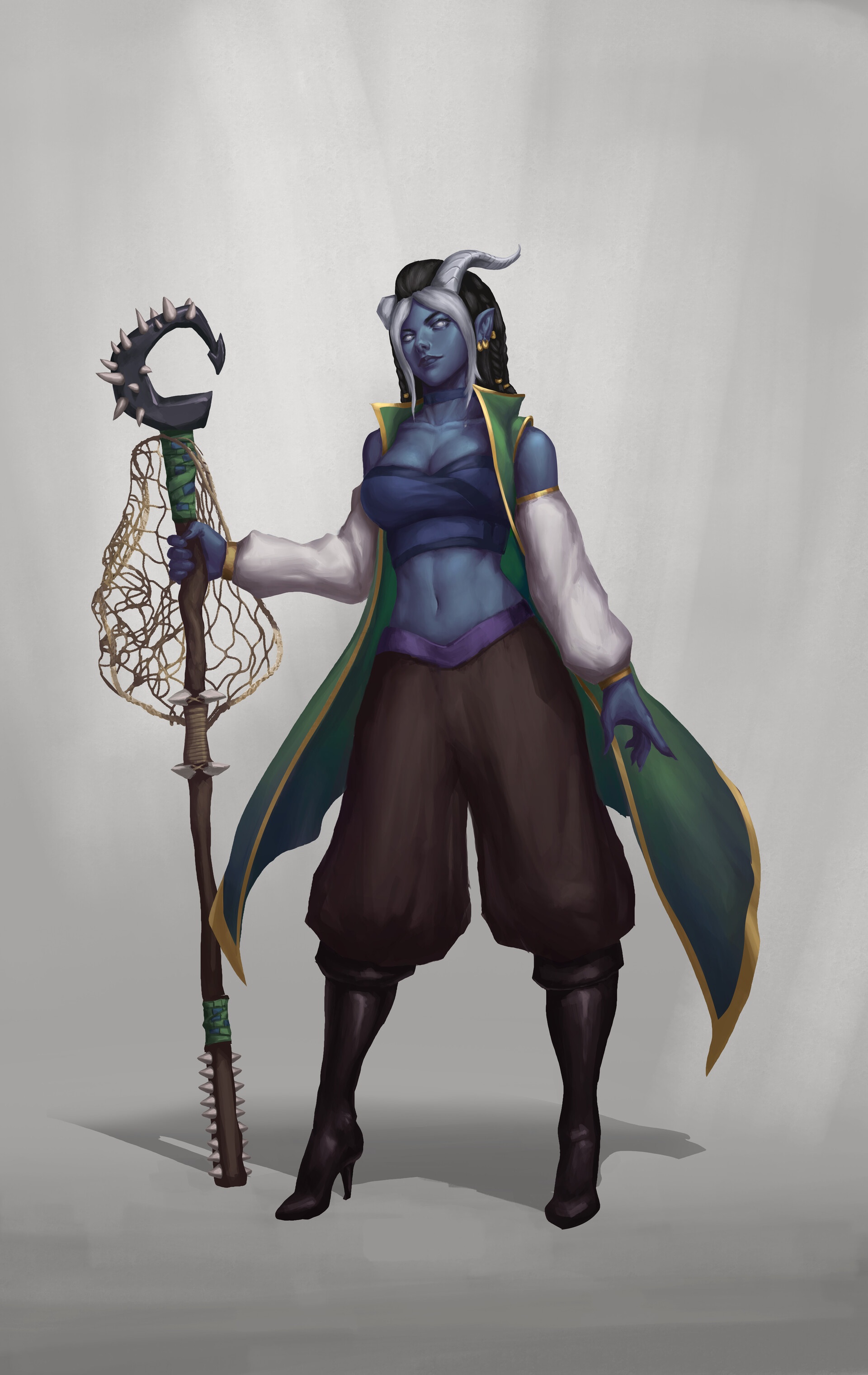 ArtStation - Treasure, the Pirate/Monk tiefling
