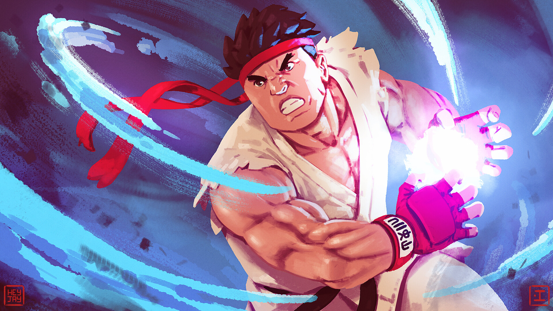 ArtStation - Angry Ryu