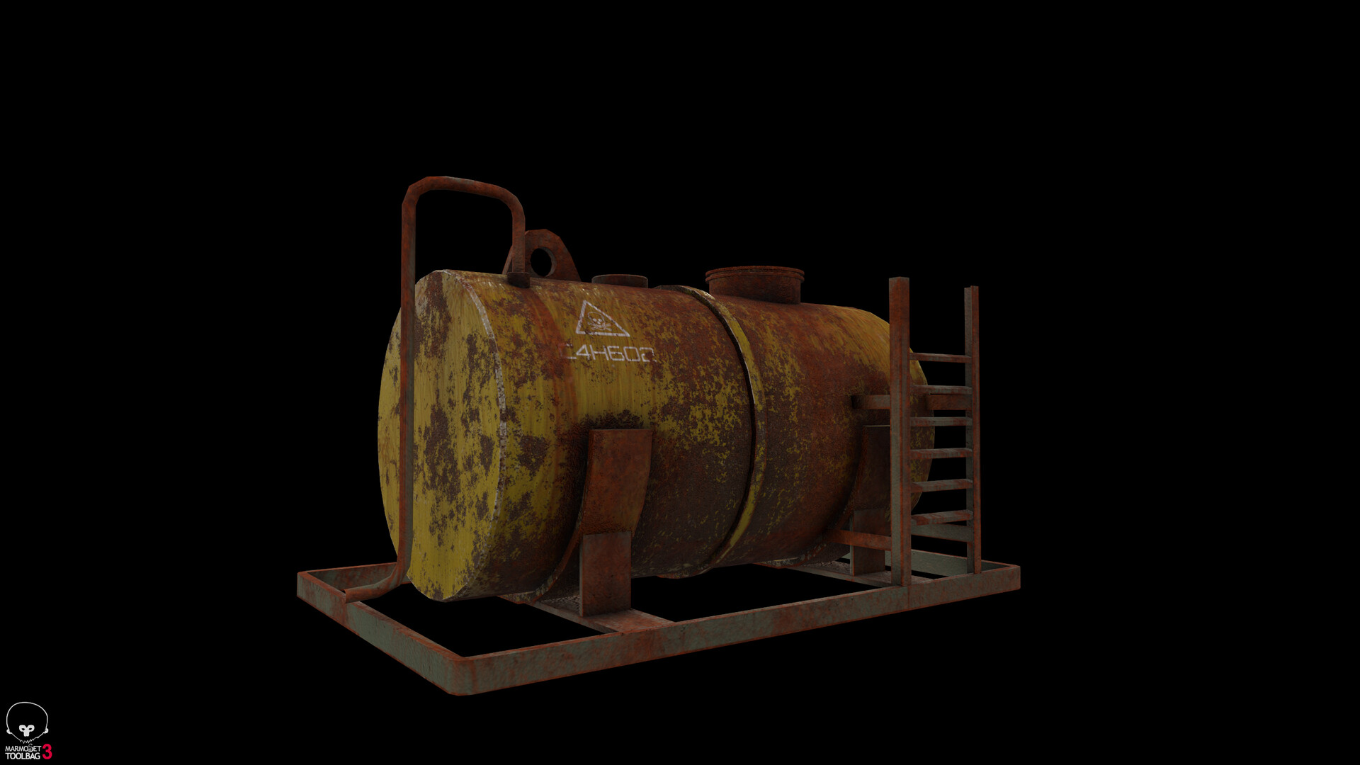 ArtStation - Old poison barrel