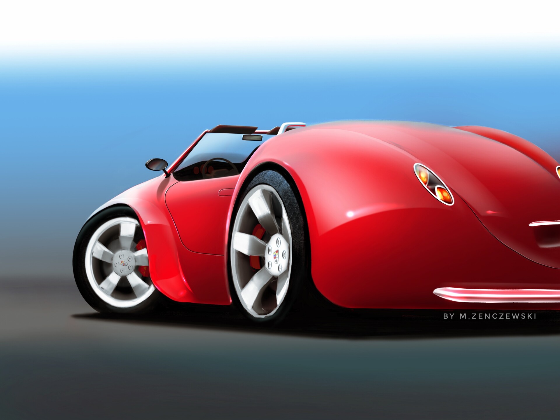 ArtStation - Car render