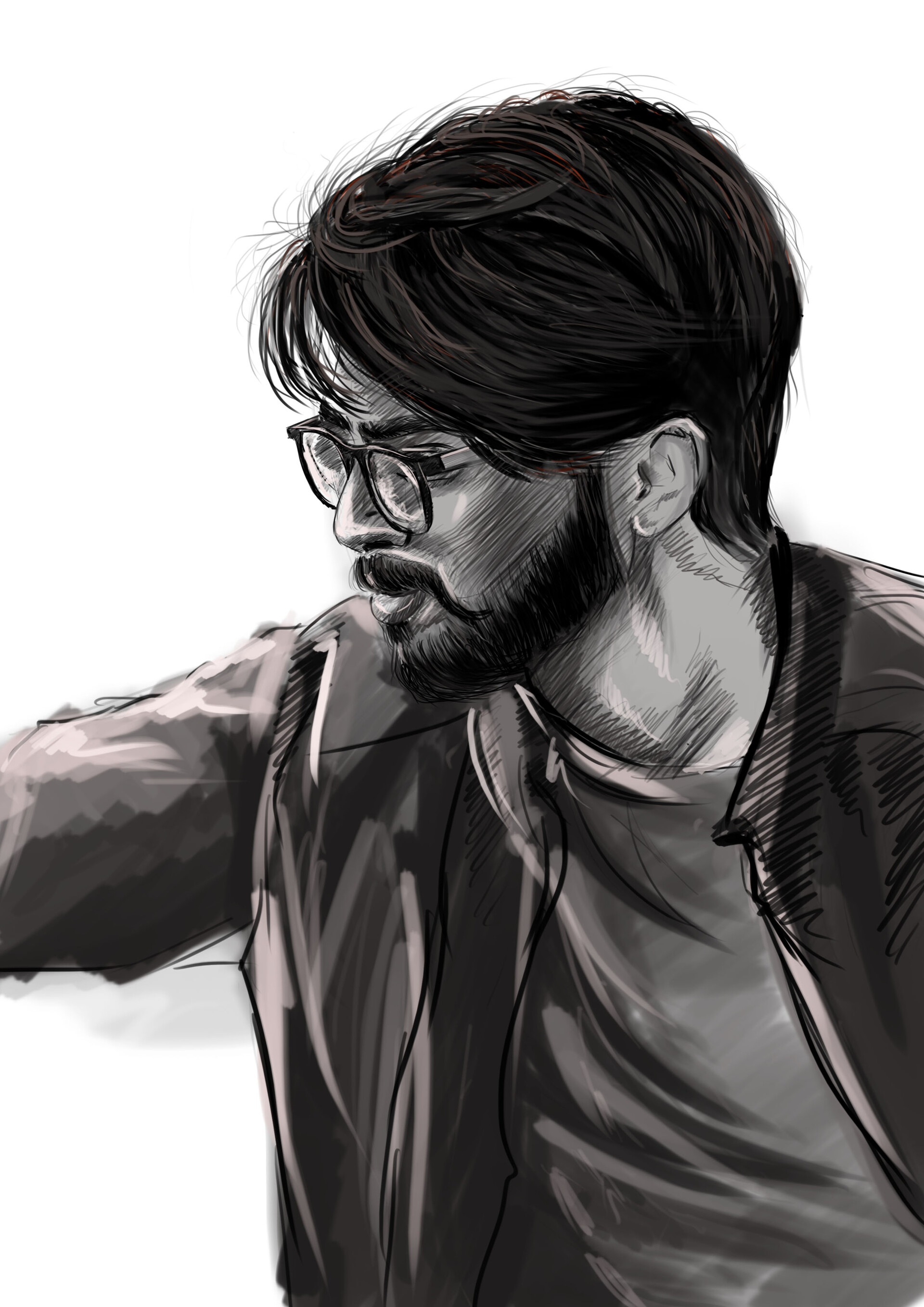 ArtStation - Digital Self Portrait