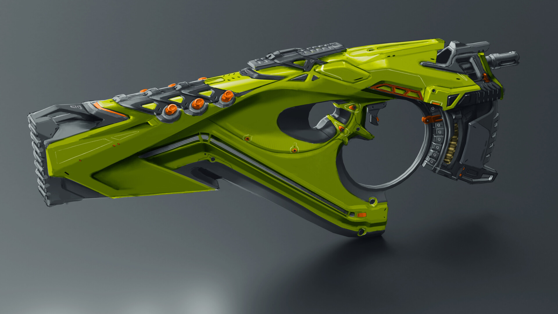 ArtStation - SMG weapondesign concept