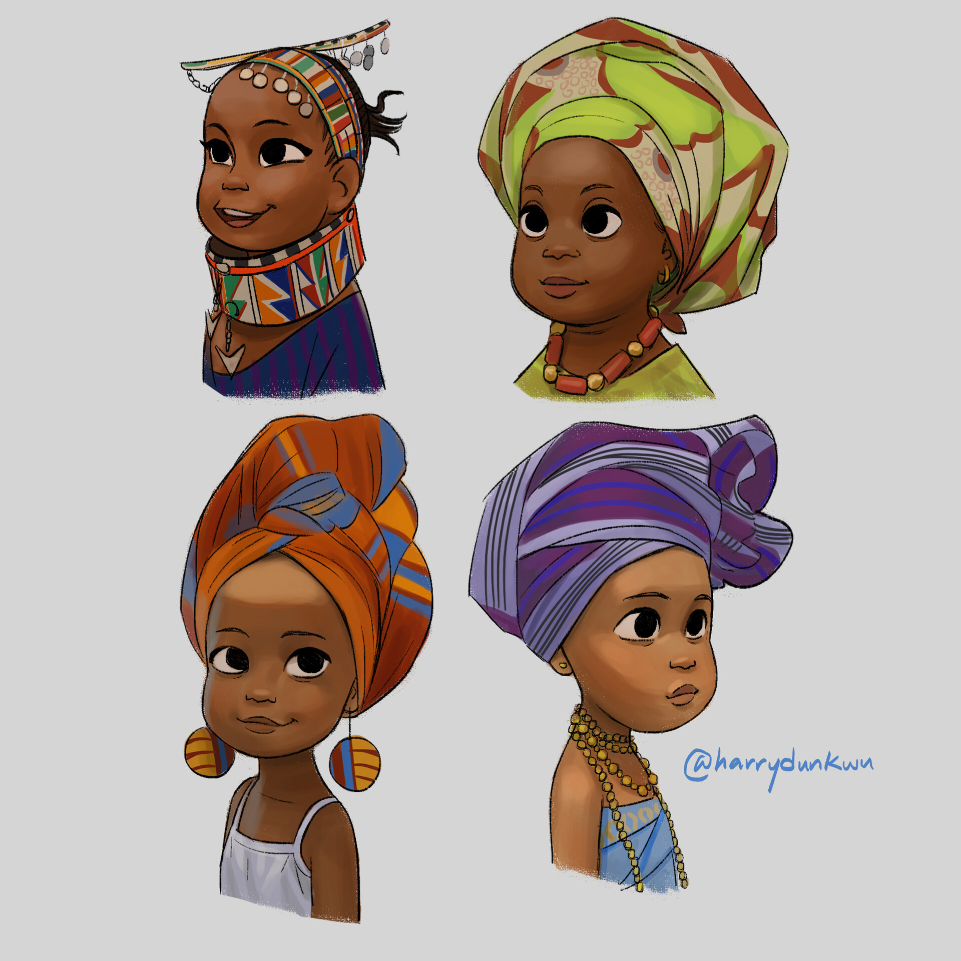 Uzoma Dunkwu - African Characters