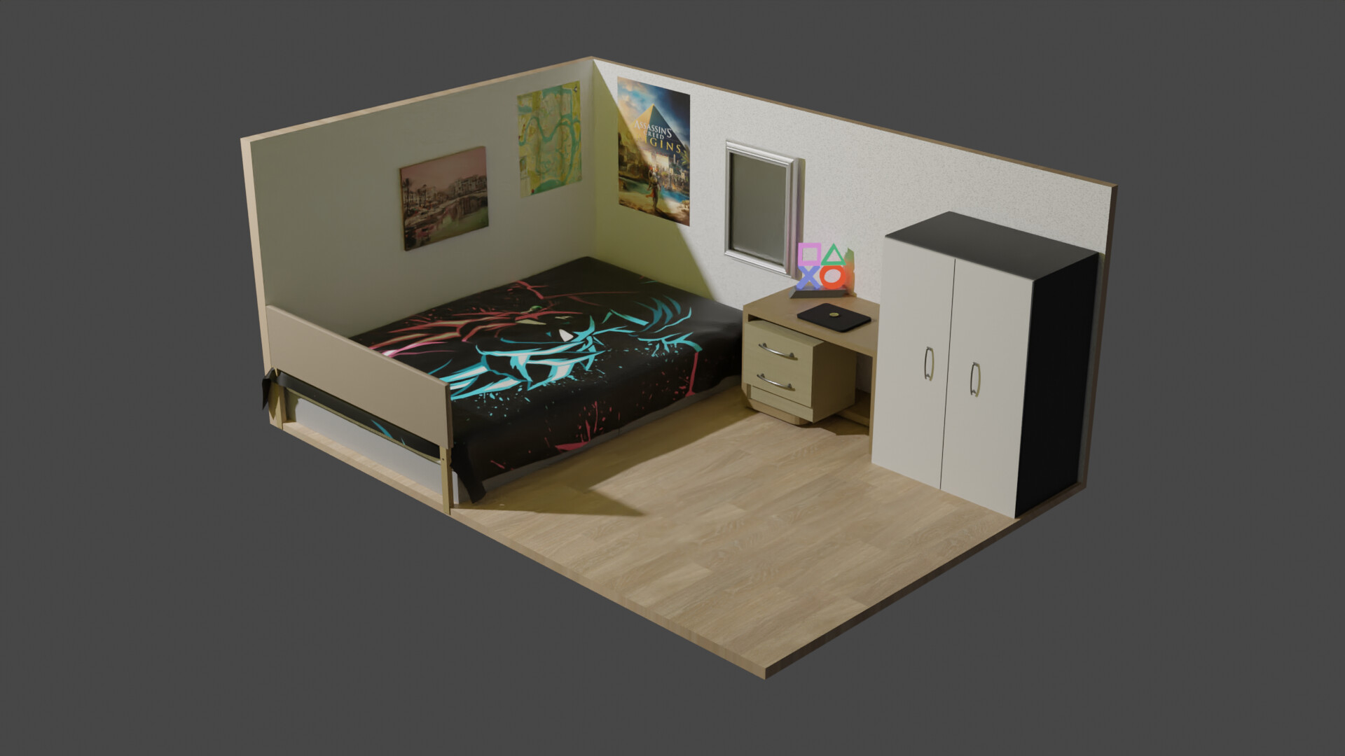 ArtStation - My room design.