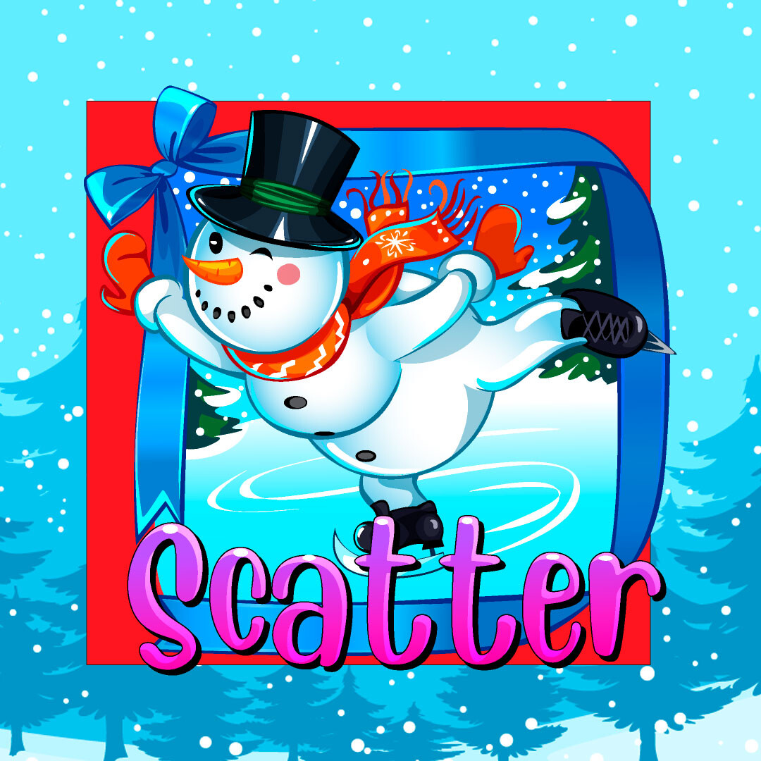 ArtStation - A Snowman as a Scatter slot symbol