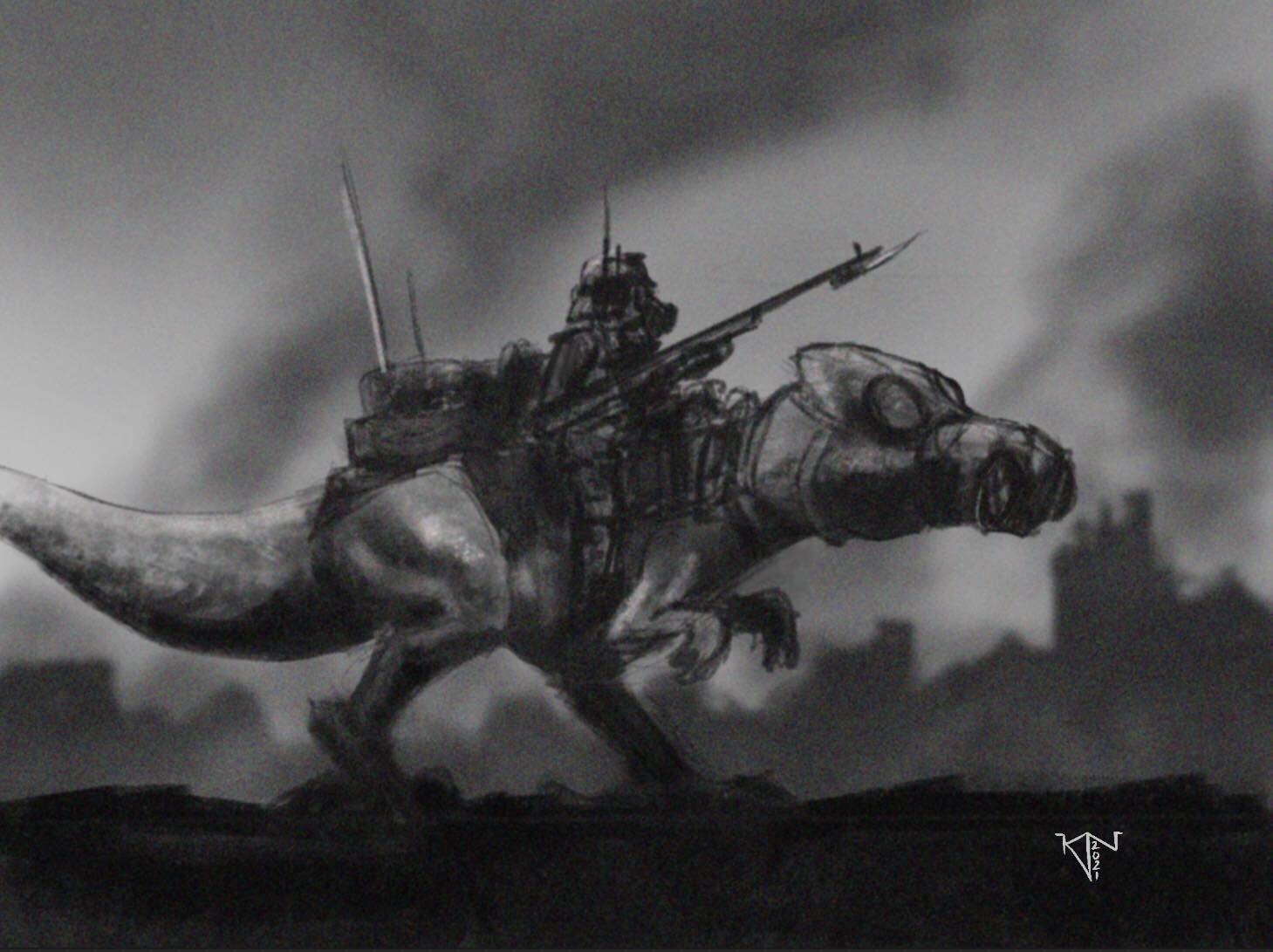 ArtStation - World War Dino