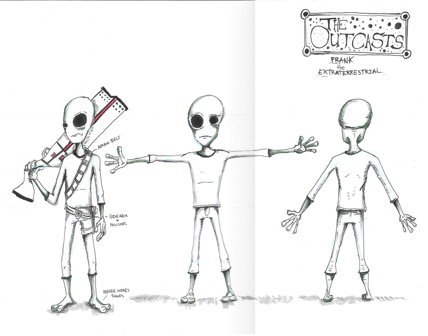 ArtStation - Character for a comic book project