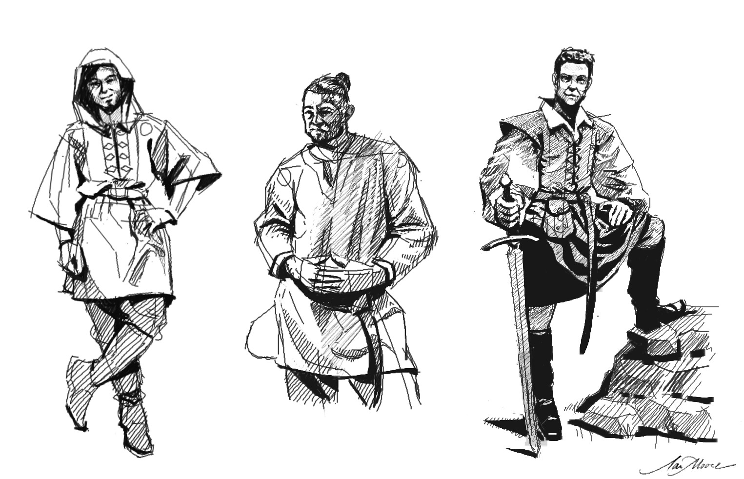 ArtStation - Medieval Sketches