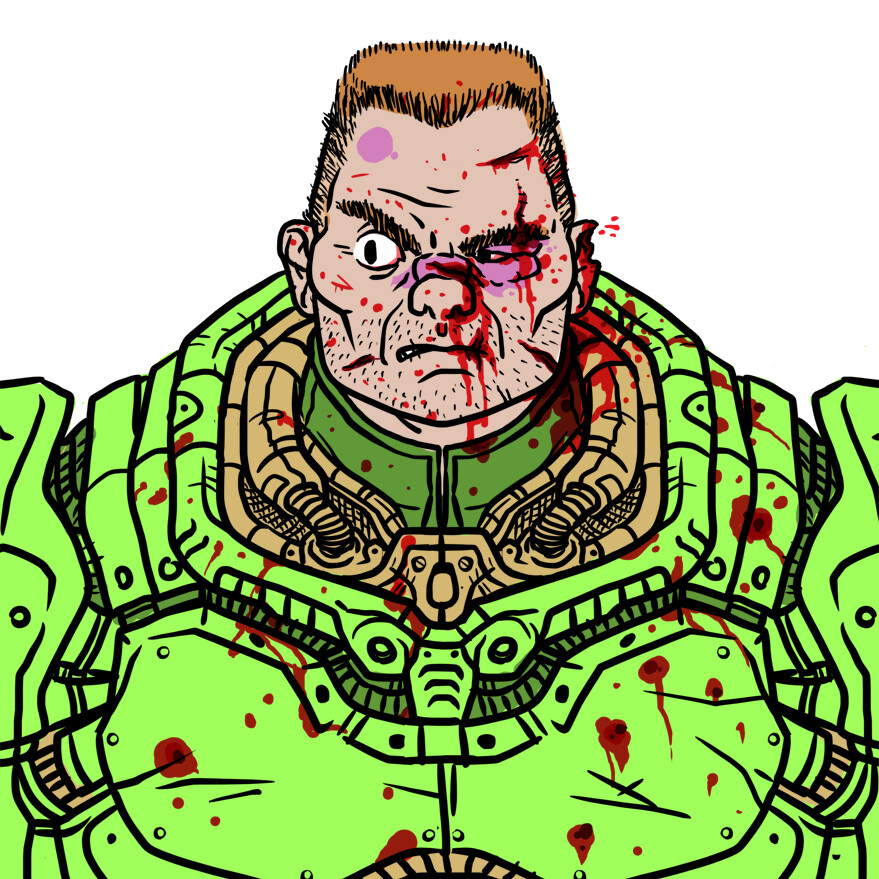 ArtStation - doom fanart