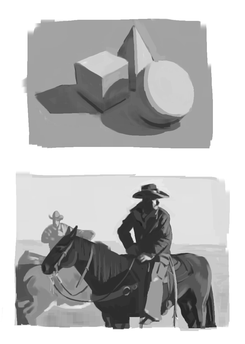 ArtStation - Value Studies