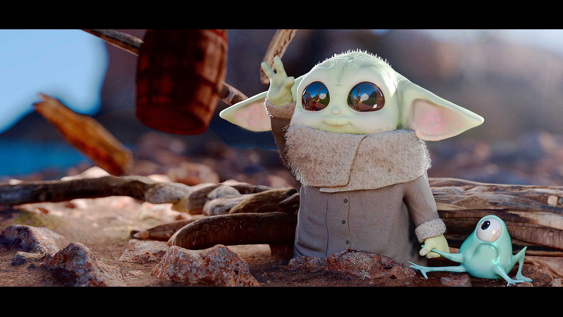 ArtStation - Baby Yoda