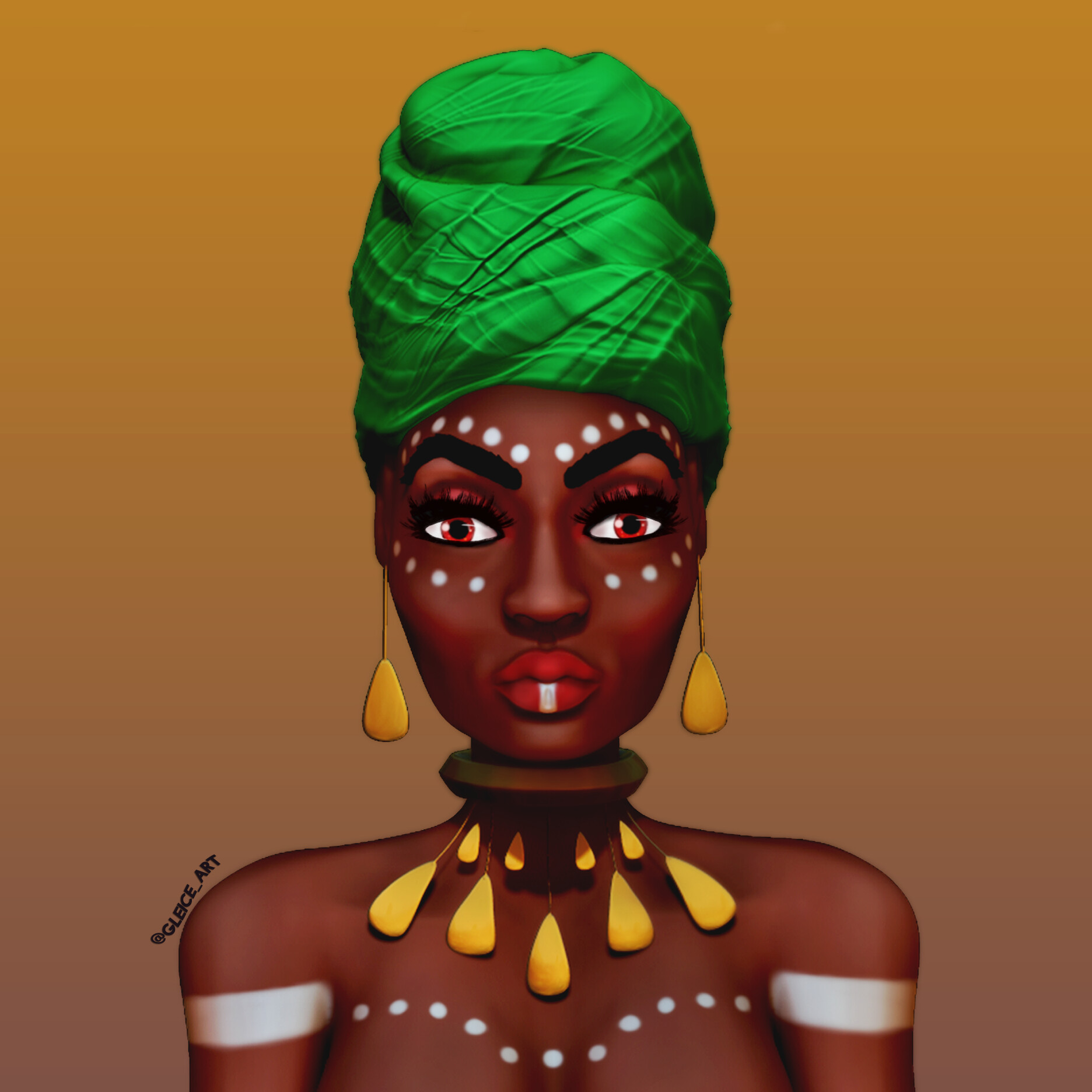 ArtStation - African Woman