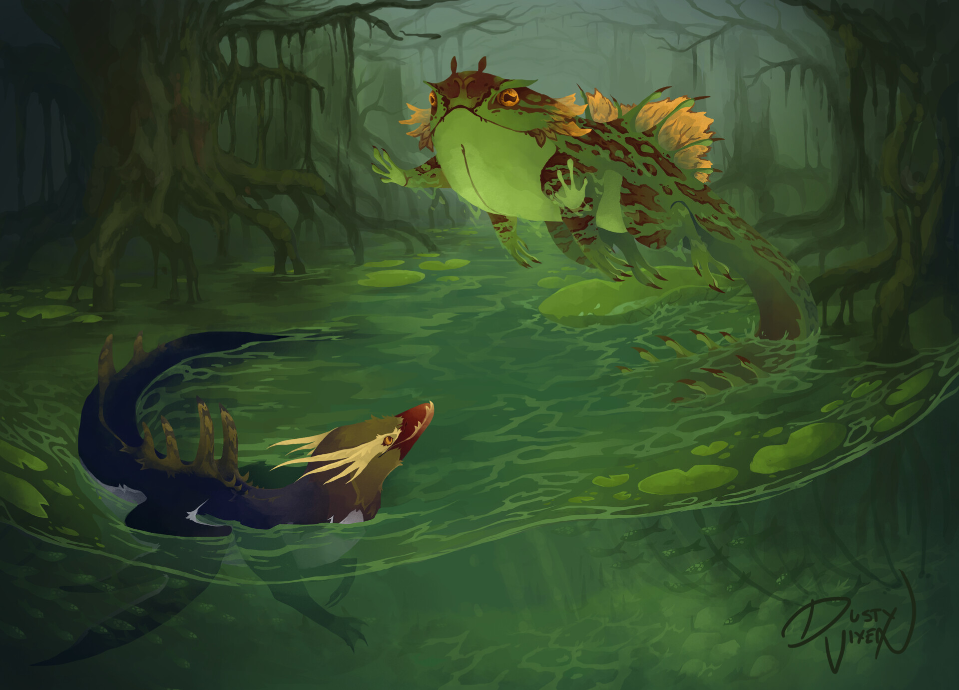 ArtStation - Unlikely duo