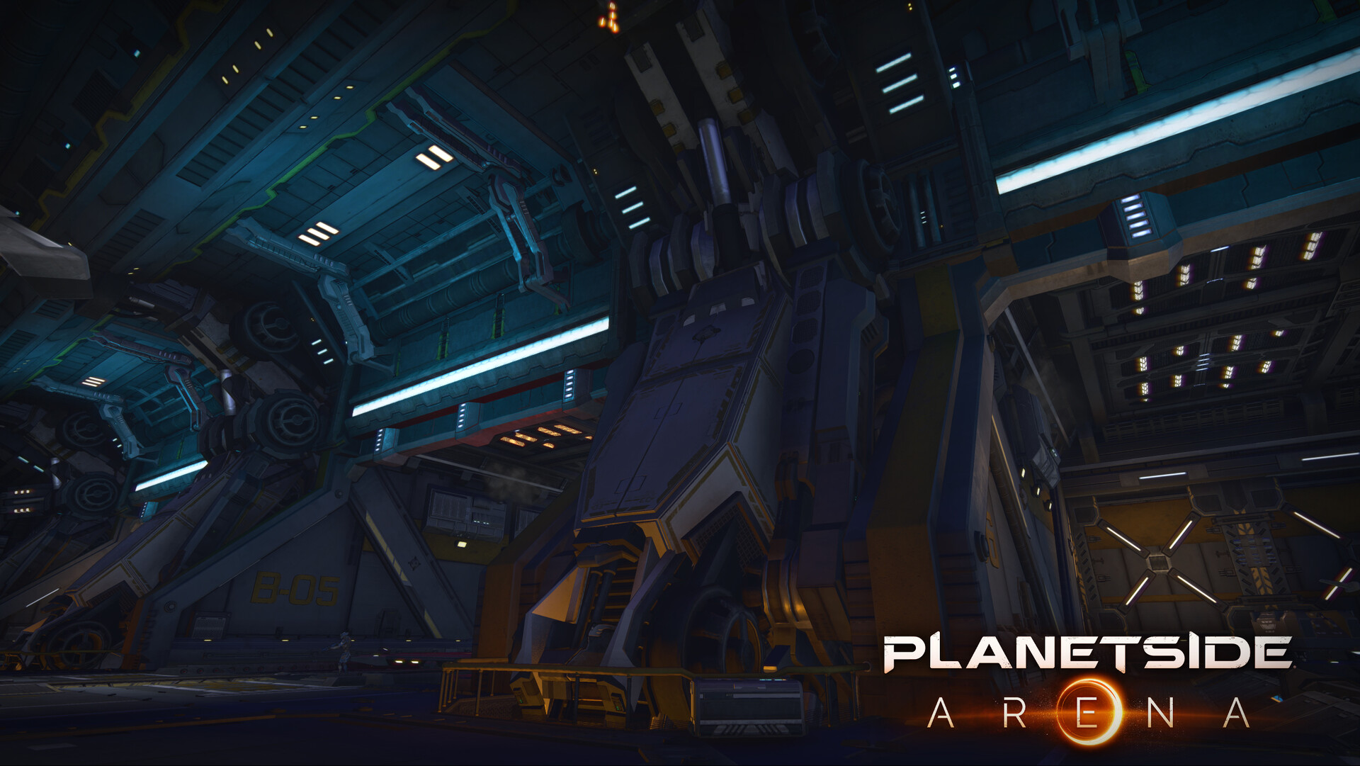 Alen Lapidis - Planetside Arena - Bastion Fleet Carrier (Interior)
