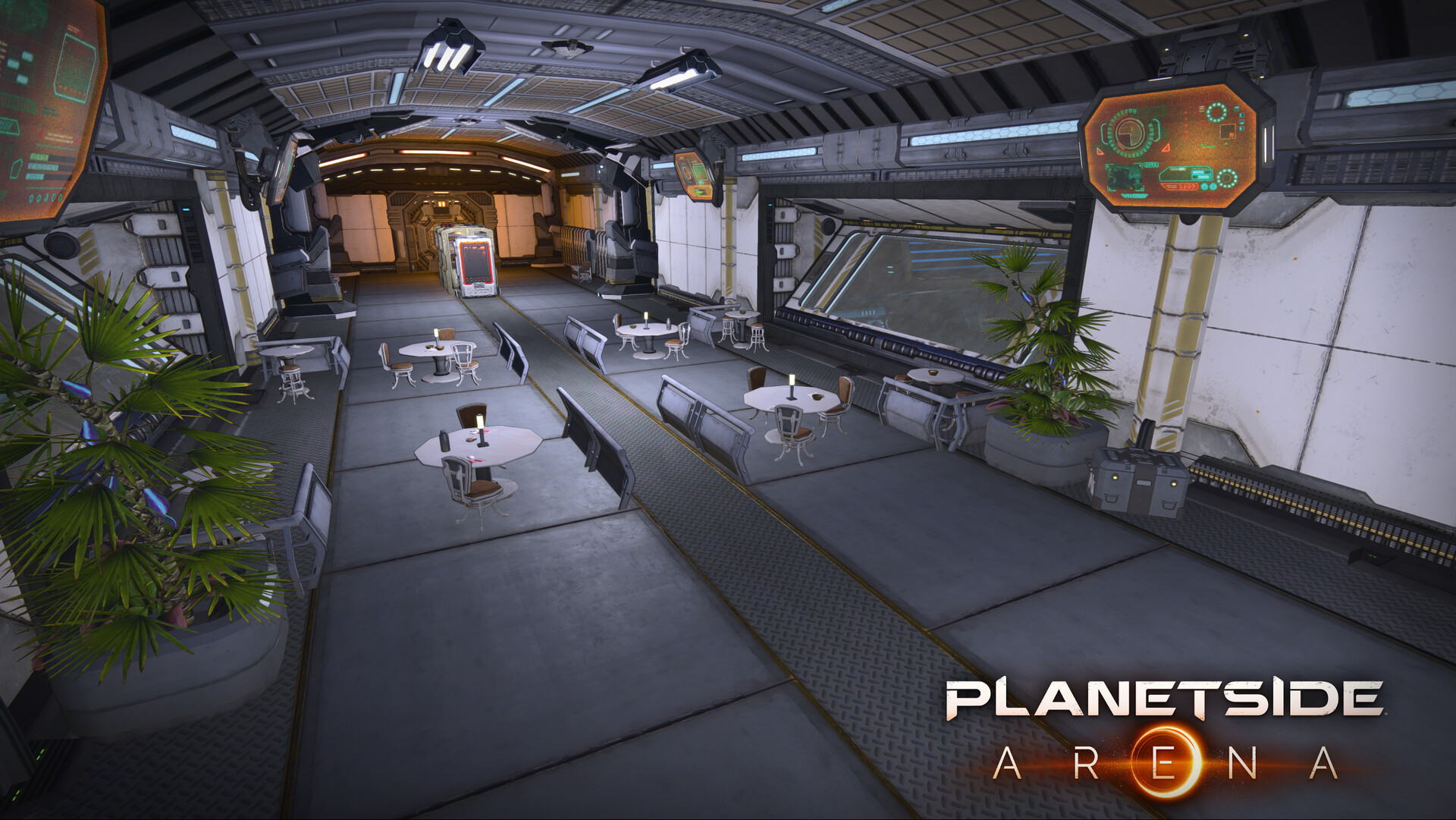 Alen Lapidis - Planetside Arena - Bastion Fleet Carrier (Interior)