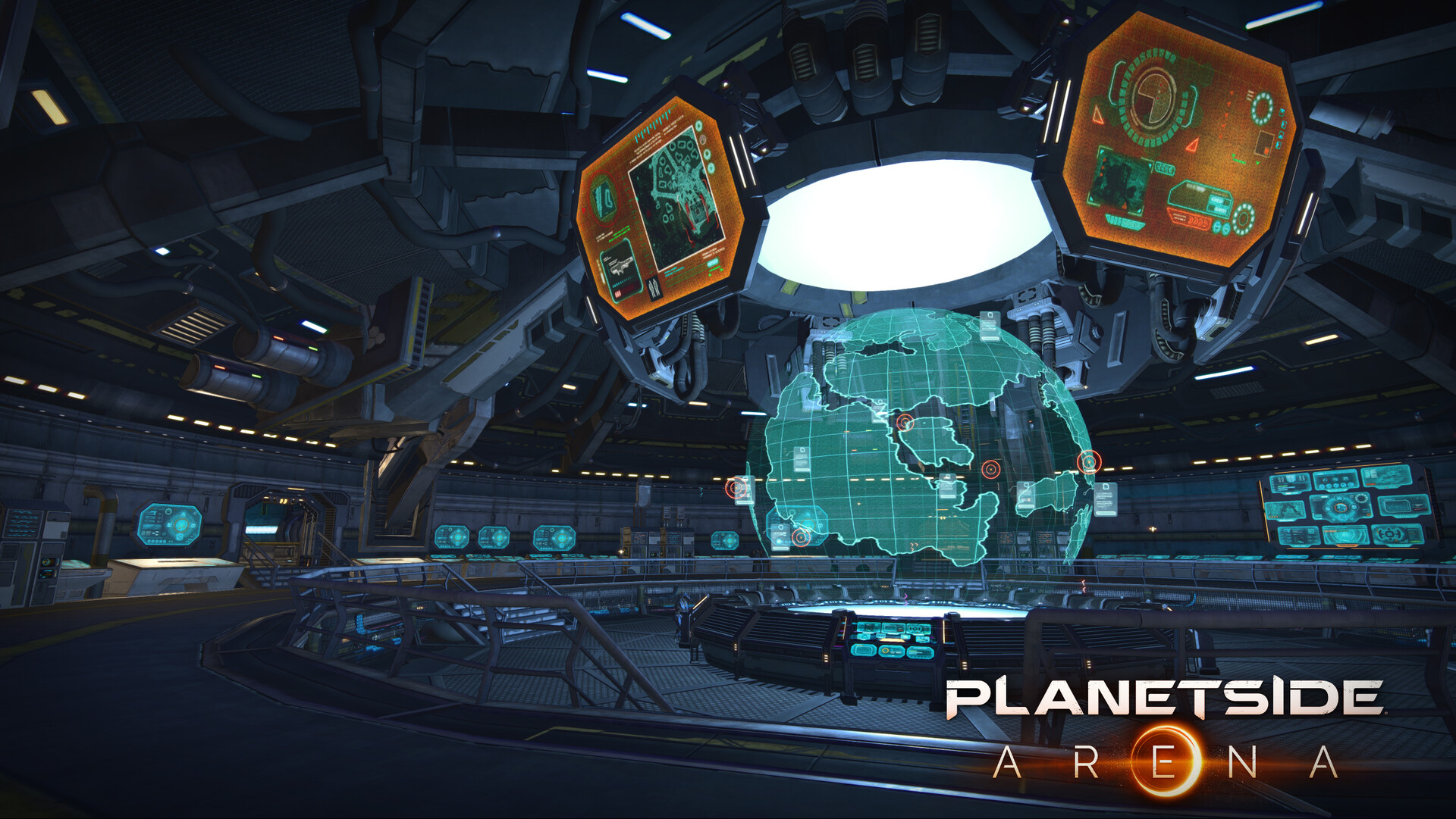 Alen Lapidis - Planetside Arena - Bastion Fleet Carrier (Interior)