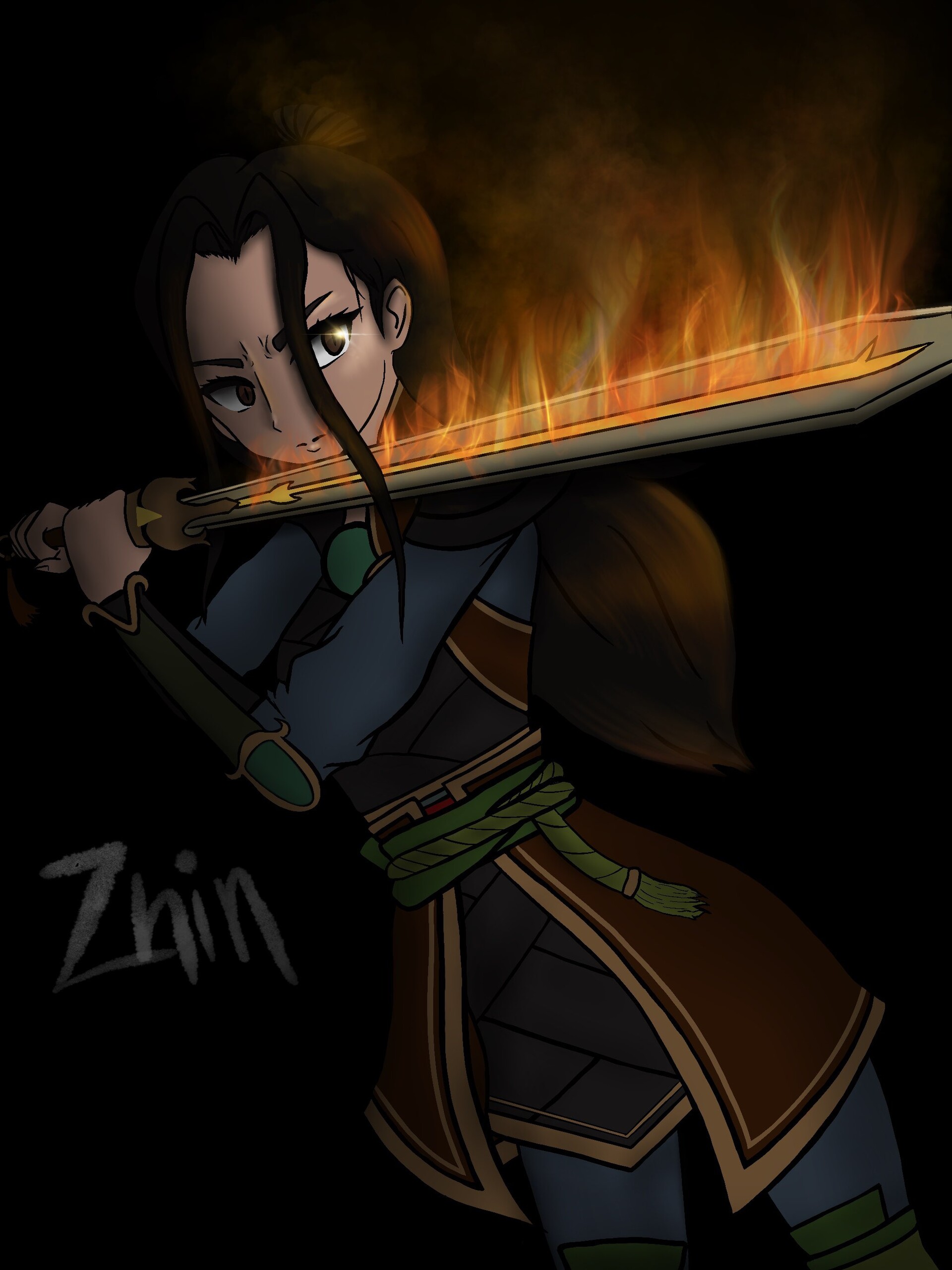 ArtStation - Genderbent: Zhin from Paladins