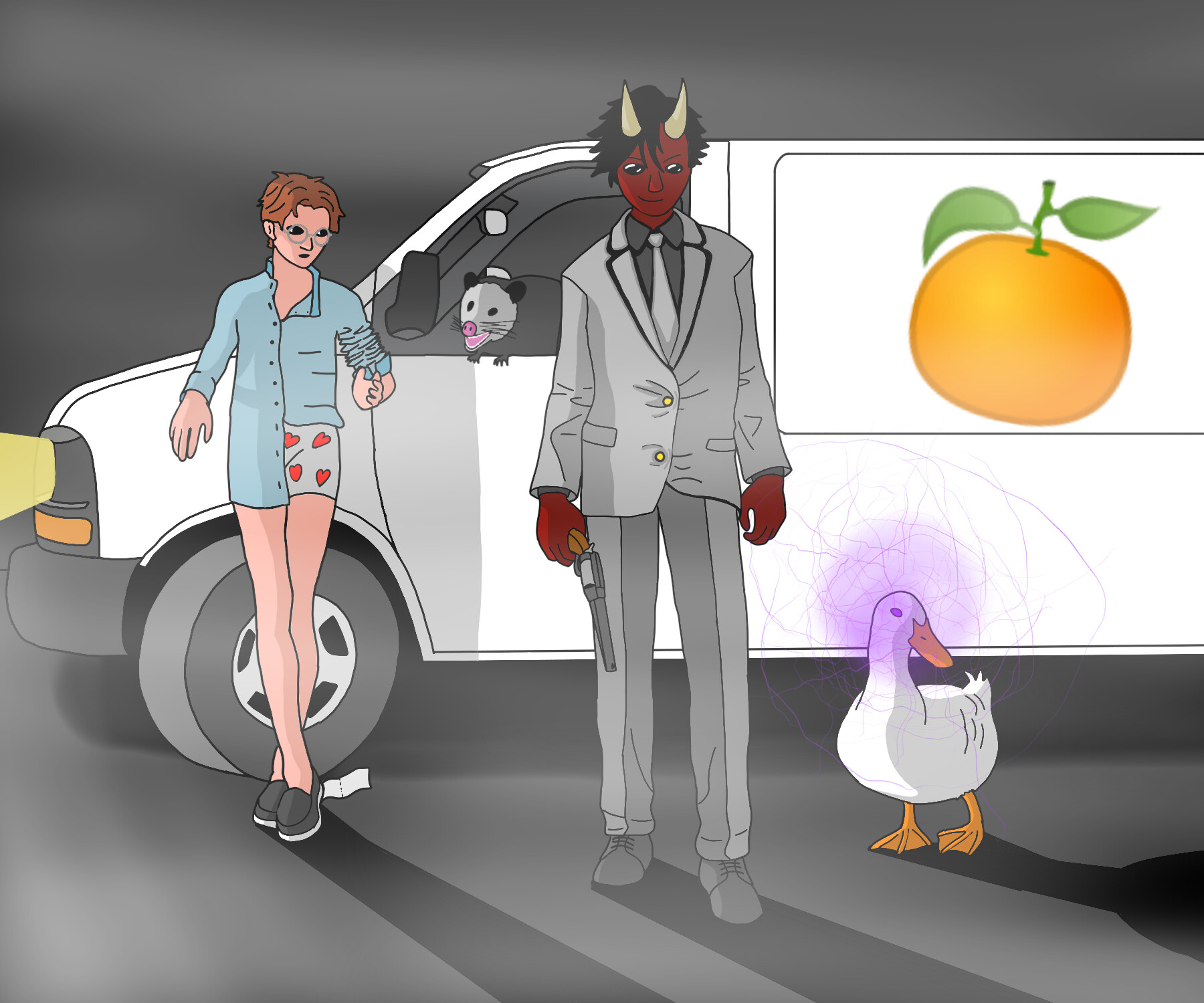 ArtStation - Orange Gang