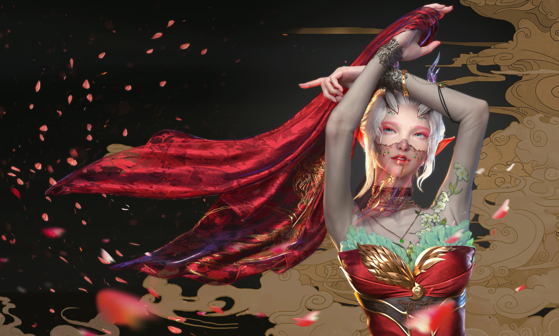 Yihao REN - Red girl