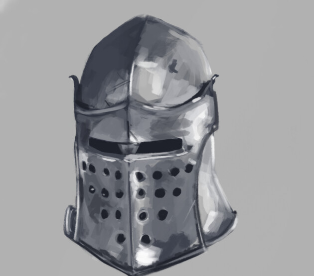 ArtStation - Helmet Study