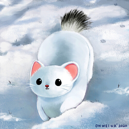 ArtStation - Stylized Stoat