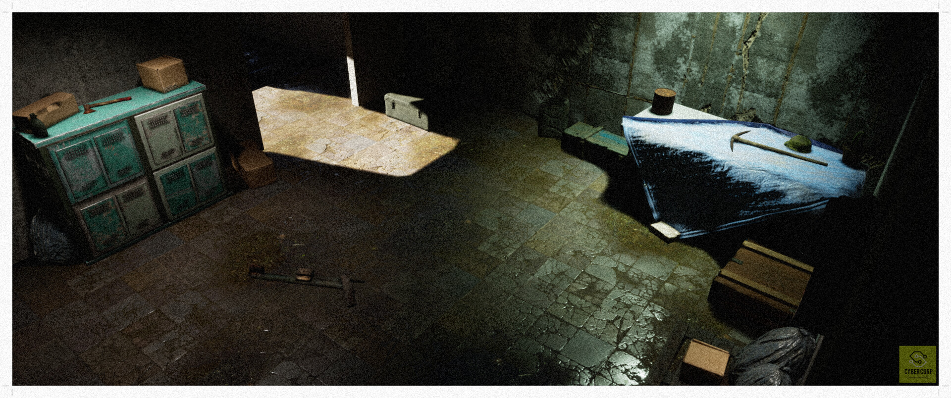 ArtStation - dirty basement