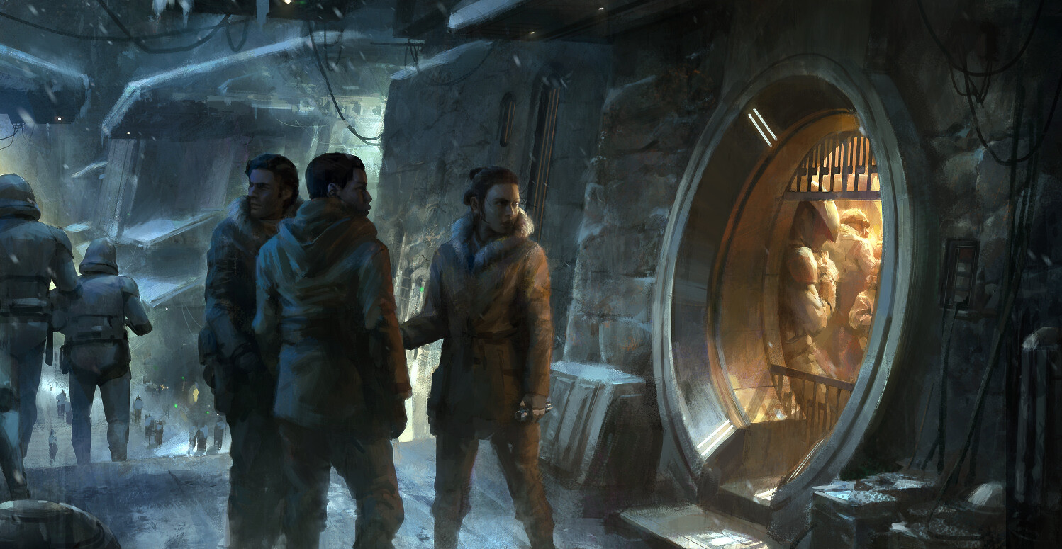 ArtStation - Star Wars: The Rise Of Skywalker (2019): Kijimi Arrival_01