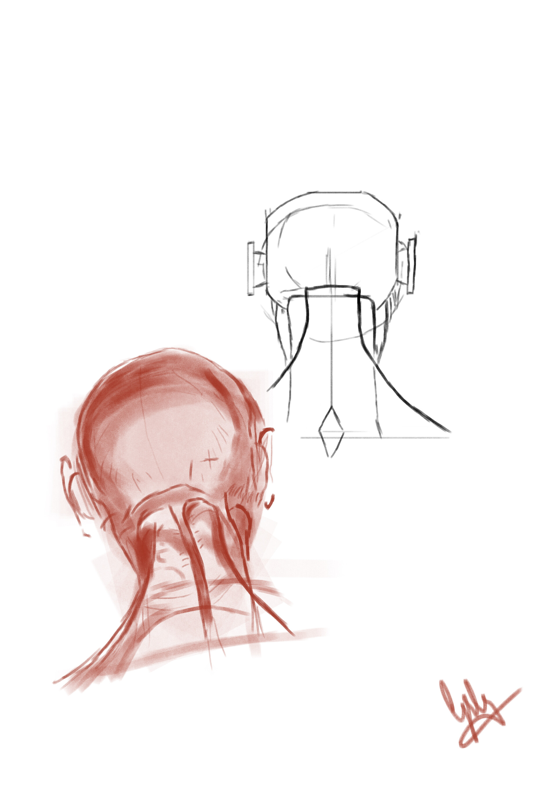 ArtStation - Drawing Head