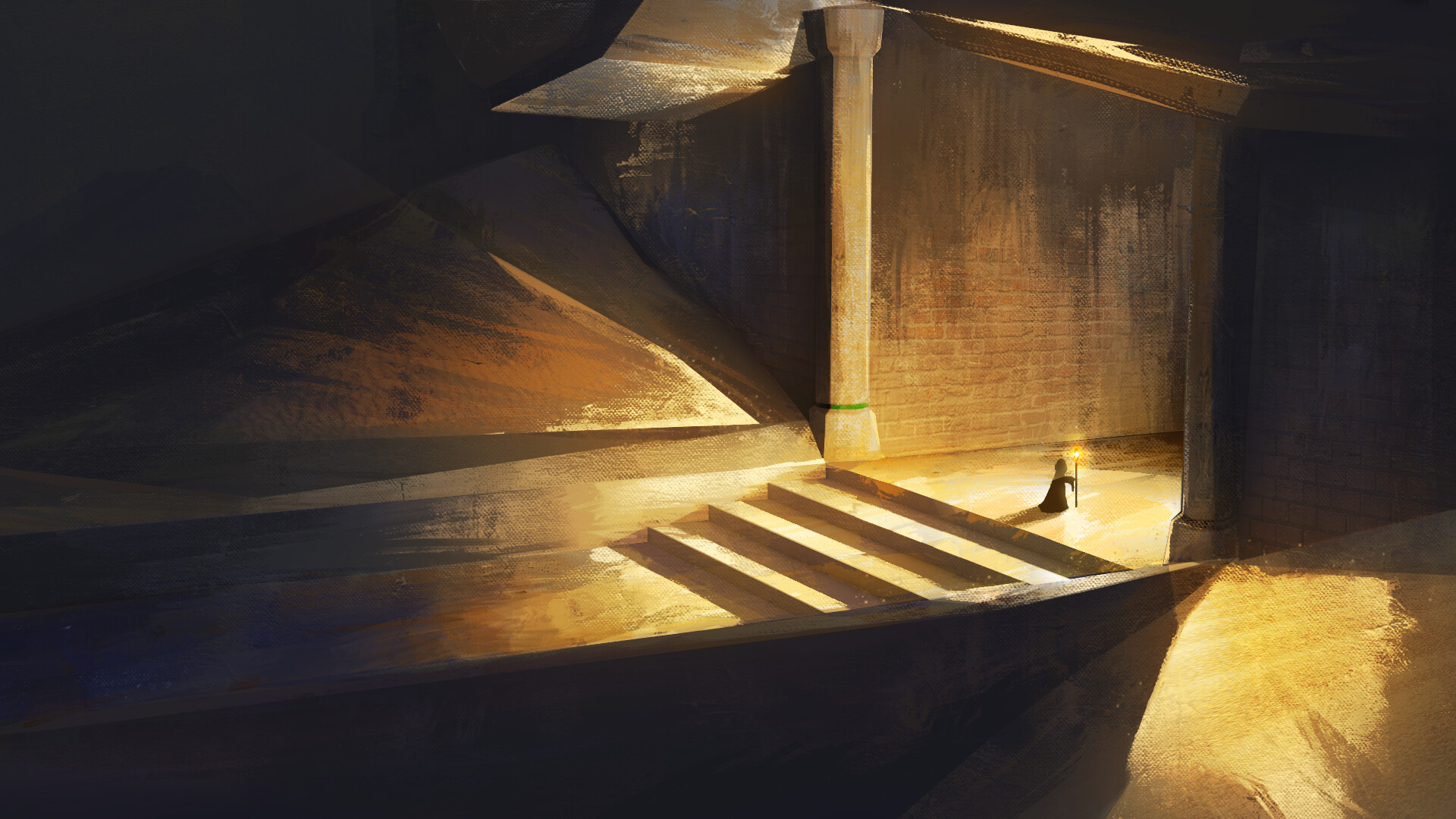 ArtStation - Desert Dungeon