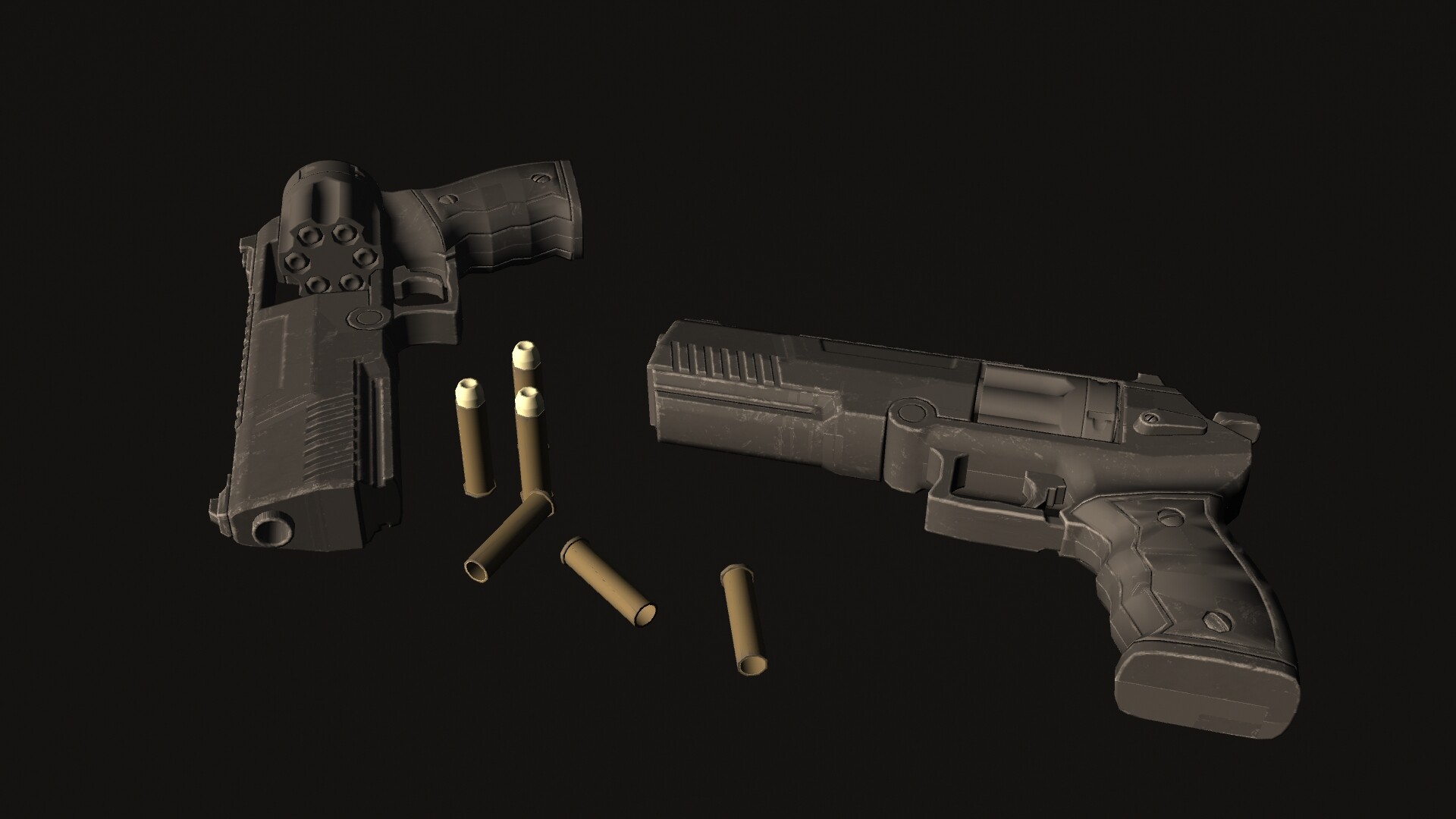 ArtStation - DEAGLE REVOLVER