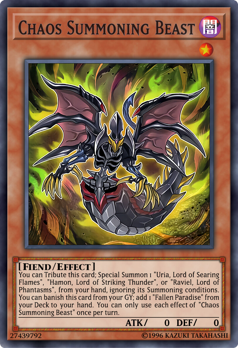 ArtStation - Chaos Summoning Beast