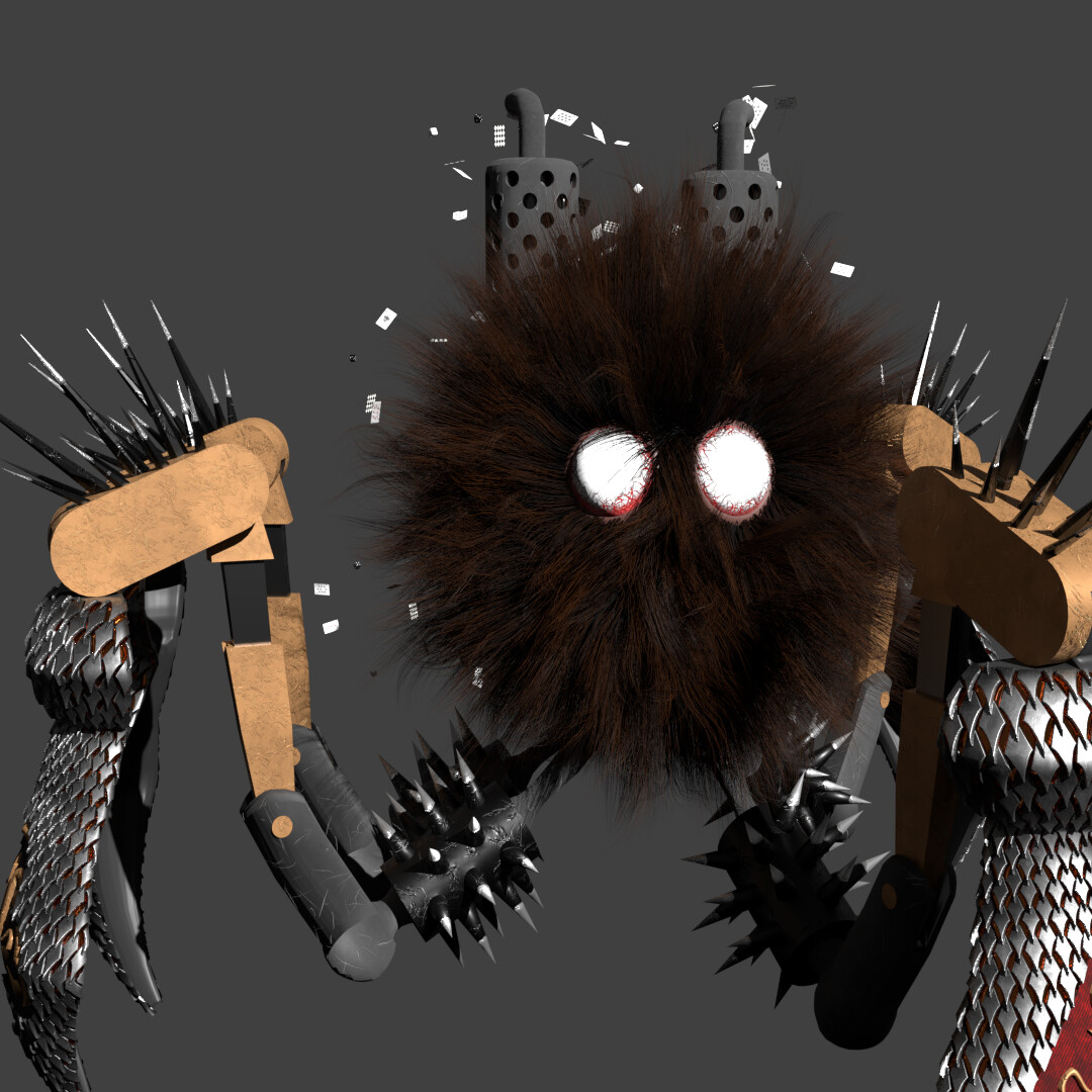 ArtStation - Demon of Gambling - Personification