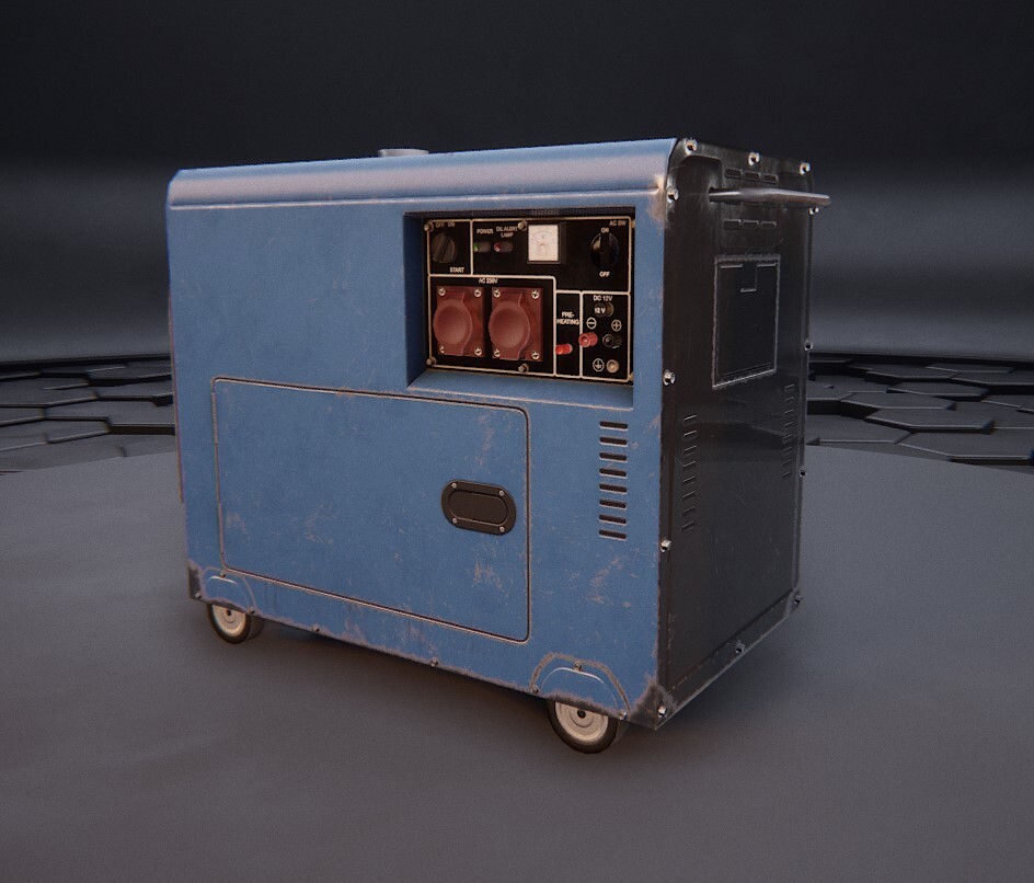ArtStation - Electric Generator