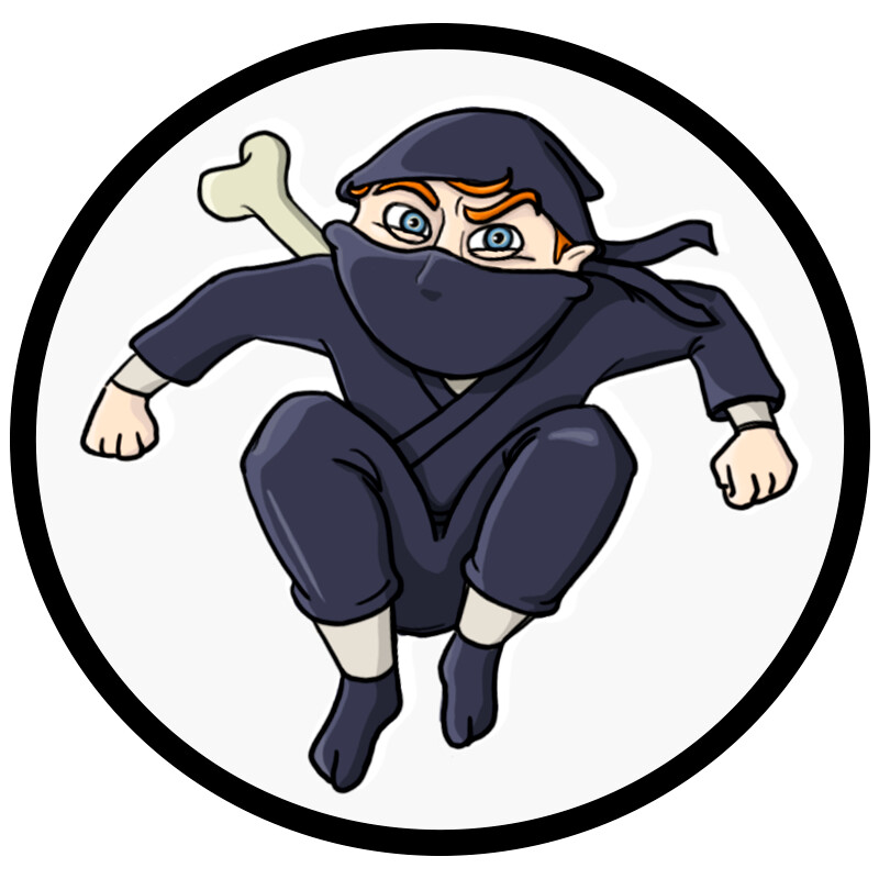 ArtStation - Ginger Ninja Logo