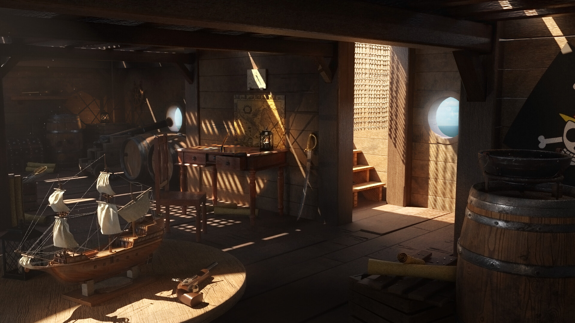 ArtStation - Pirate hold