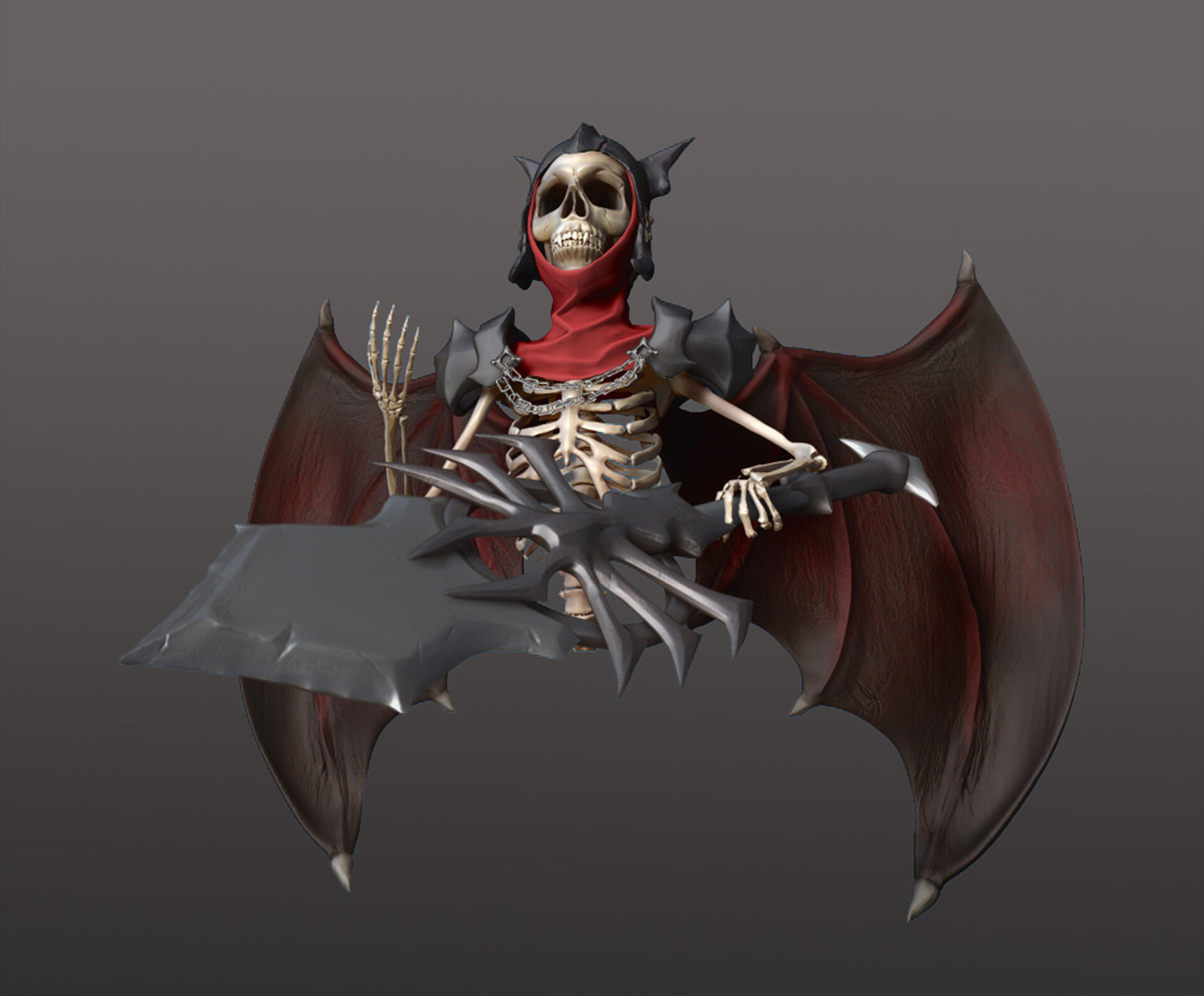 ArtStation - Winged undead