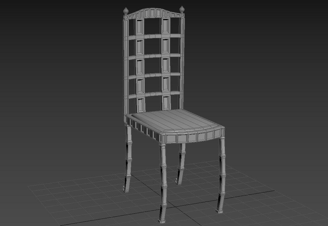 ArtStation - Chair topology