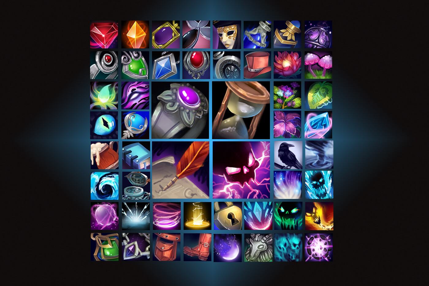 ArtStation - Fantasy Game Icons