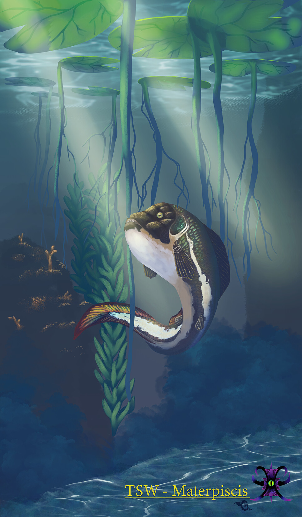ArtStation - Materpiscis - The sunken world - Ark Map Project