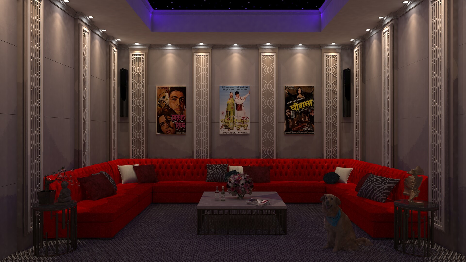 ArtStation - home theater