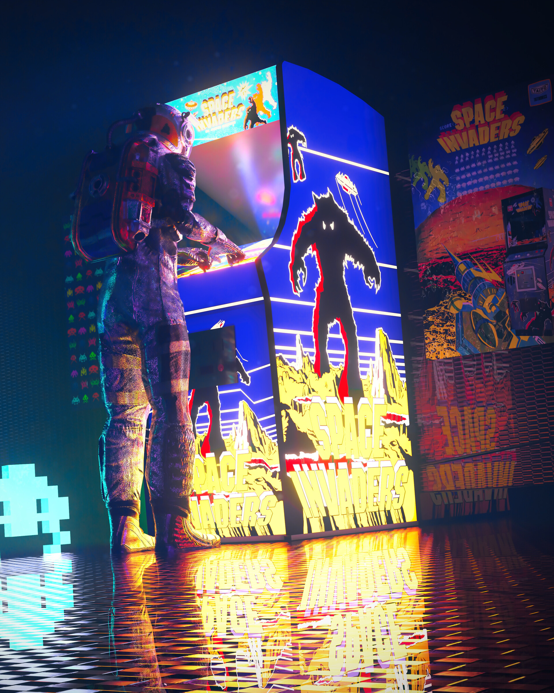 ArtStation - Space Invader