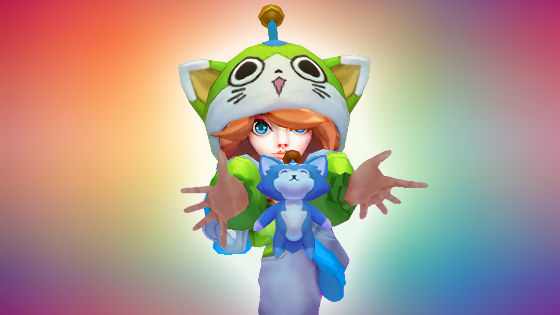 ArtStation - Neko Neeko [League of Legends Custom Skin]